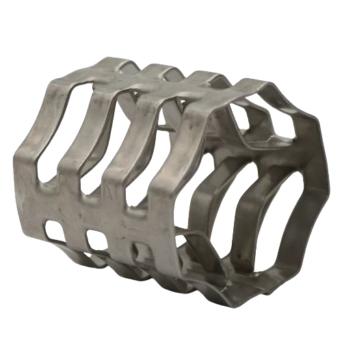 Ss304 Ss316 Metal Tower Packing Inner Arc Ring Metallic Vsp Ring For ...