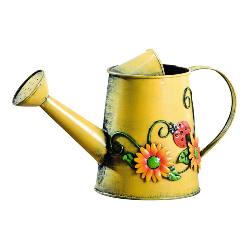 Modern Design Metal Watering Can Galvanized Water Cane For Gardening ...