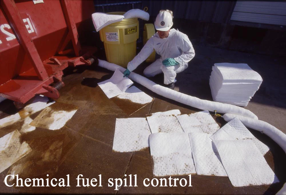 Juneng Oil Absorbent Boom Spill Kit Cleaning Chemical And Liquid ...