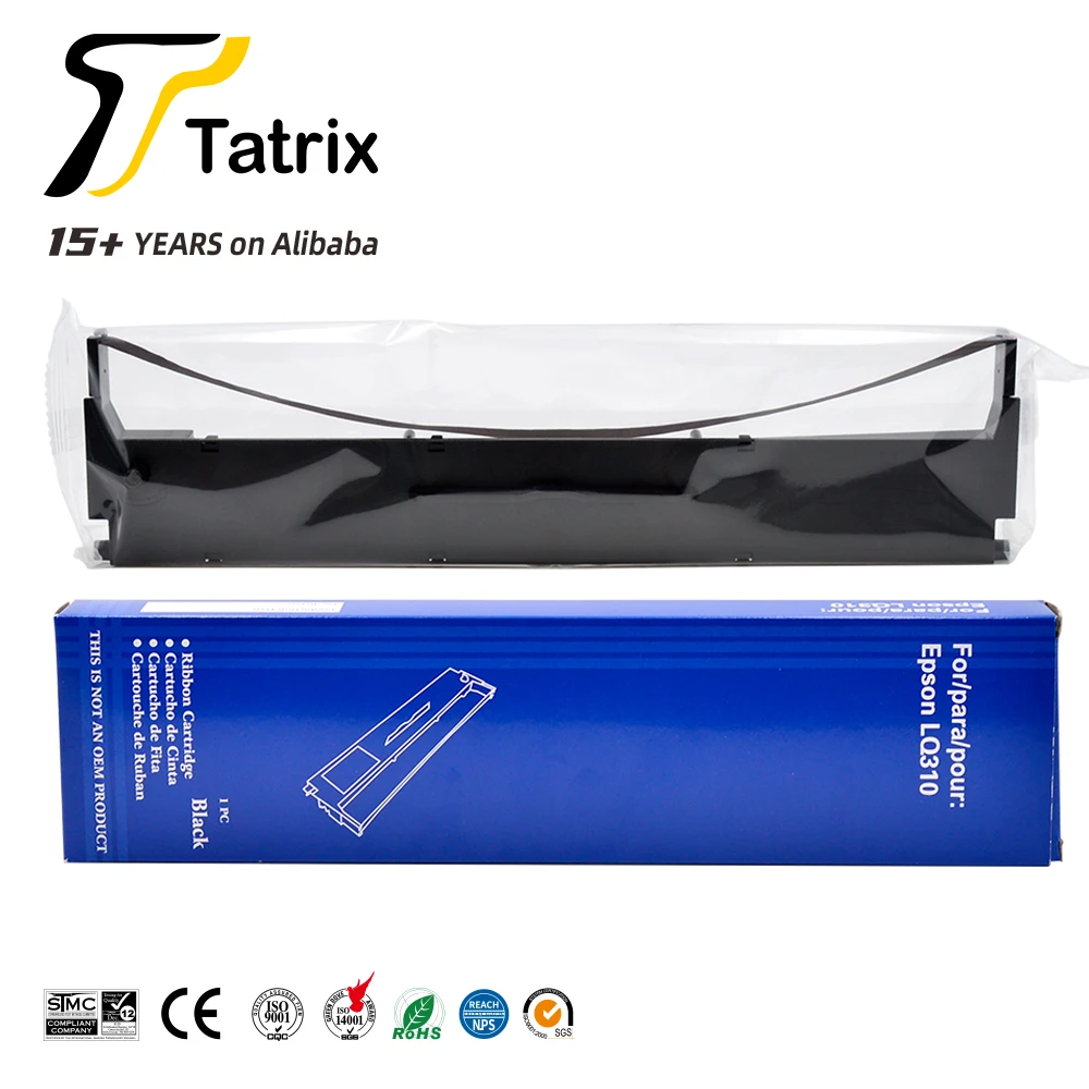Tatrix LQ310 INK Ribbon LQ 310 12.7mm Black Compatible Ink Ribbon ...