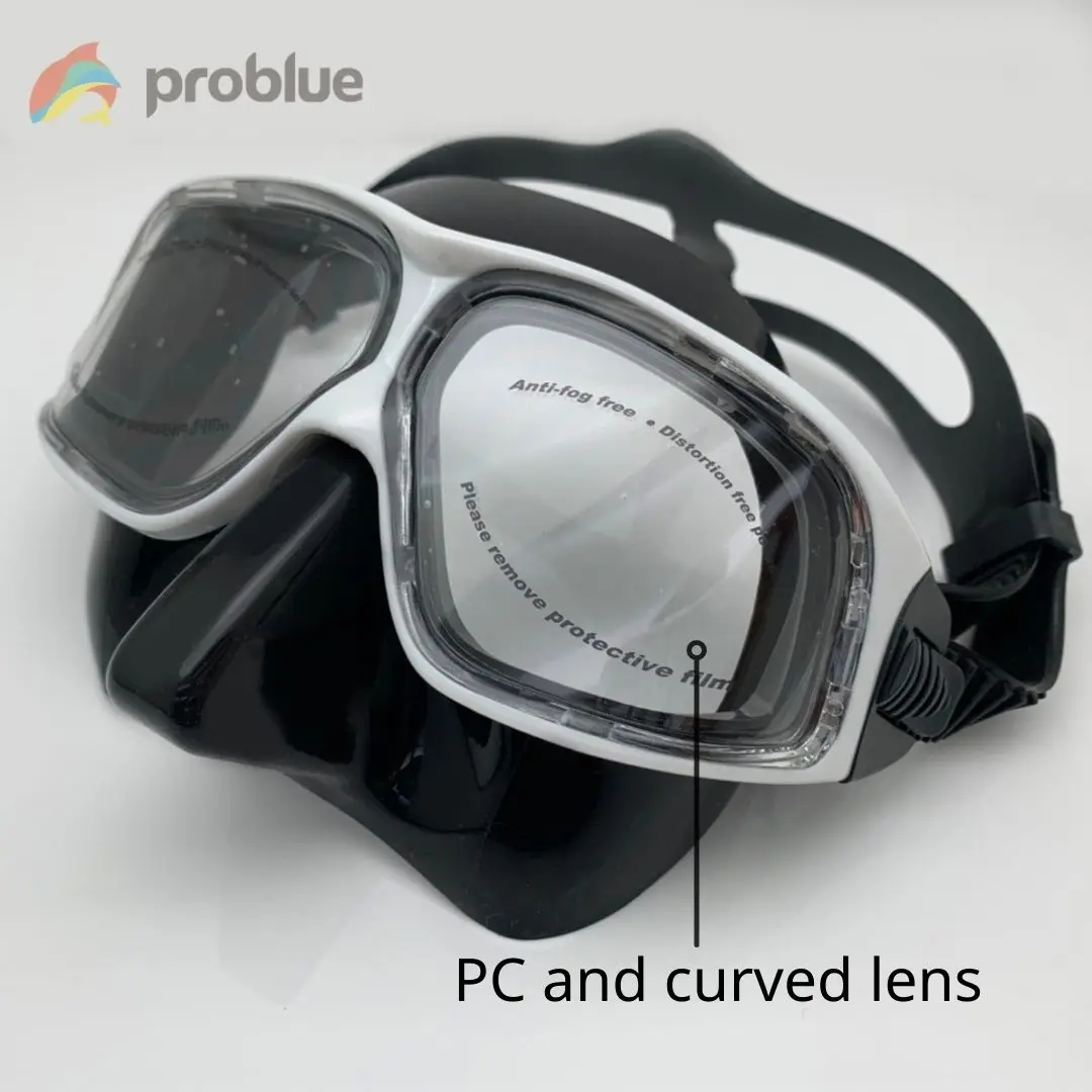 Problue Ms-288b 울트라 로우 프로파일 낮은 볼륨 다이빙 마스크 Freediving - Buy 낮은 볼륨 다이빙 마스크,블랙 실리콘 다이빙 마스크 스쿠버 다이빙 ...