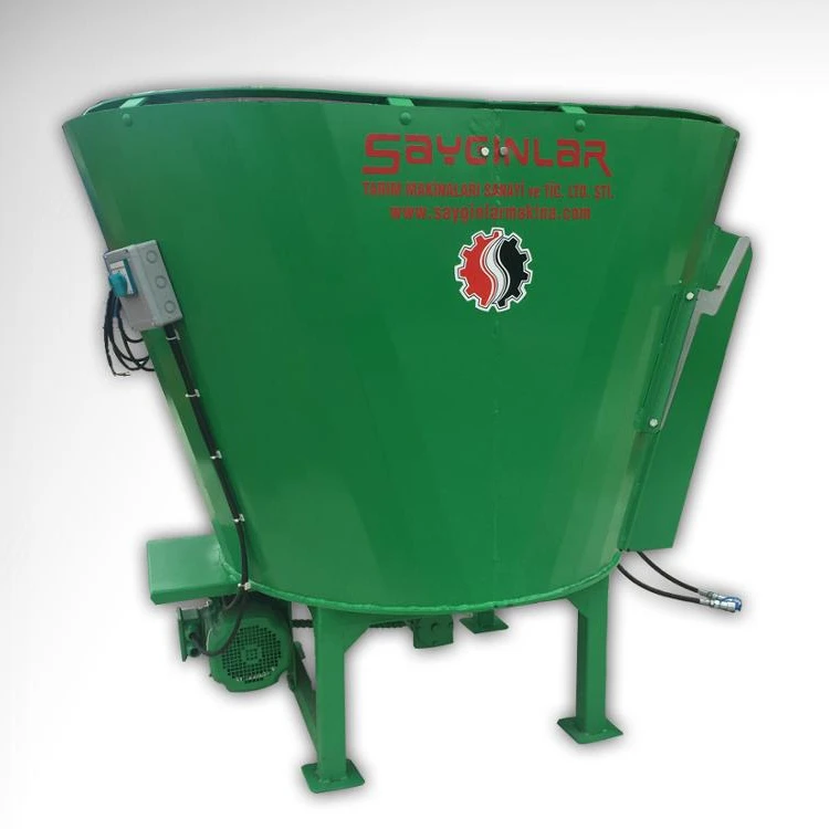 Electric TMR Mixer with Vertical Auger - High Productivity
