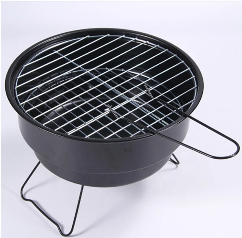 Hibachi Black Body Packing Convenient Tabletop Grill Camping Grill Bbq ...