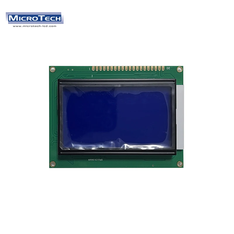 128x64 COB Monochrome Control Board Module - Microtech LCD