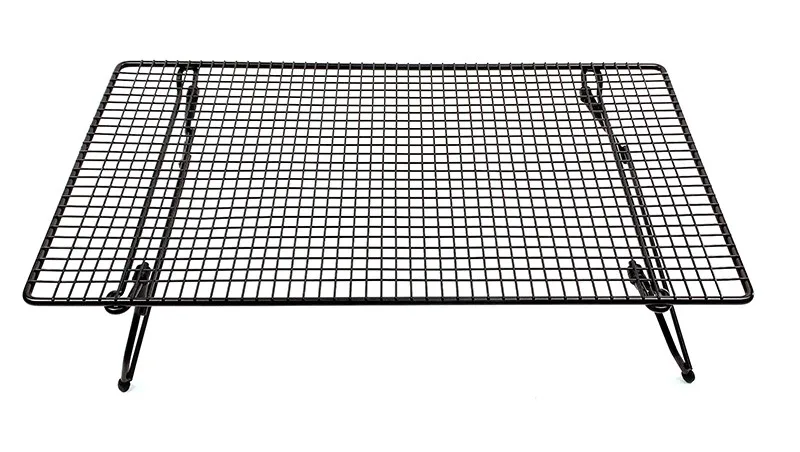 Kitchen Bakery Cookie Baking Baking Grid Stackable Wire Half Sheet Cake ...