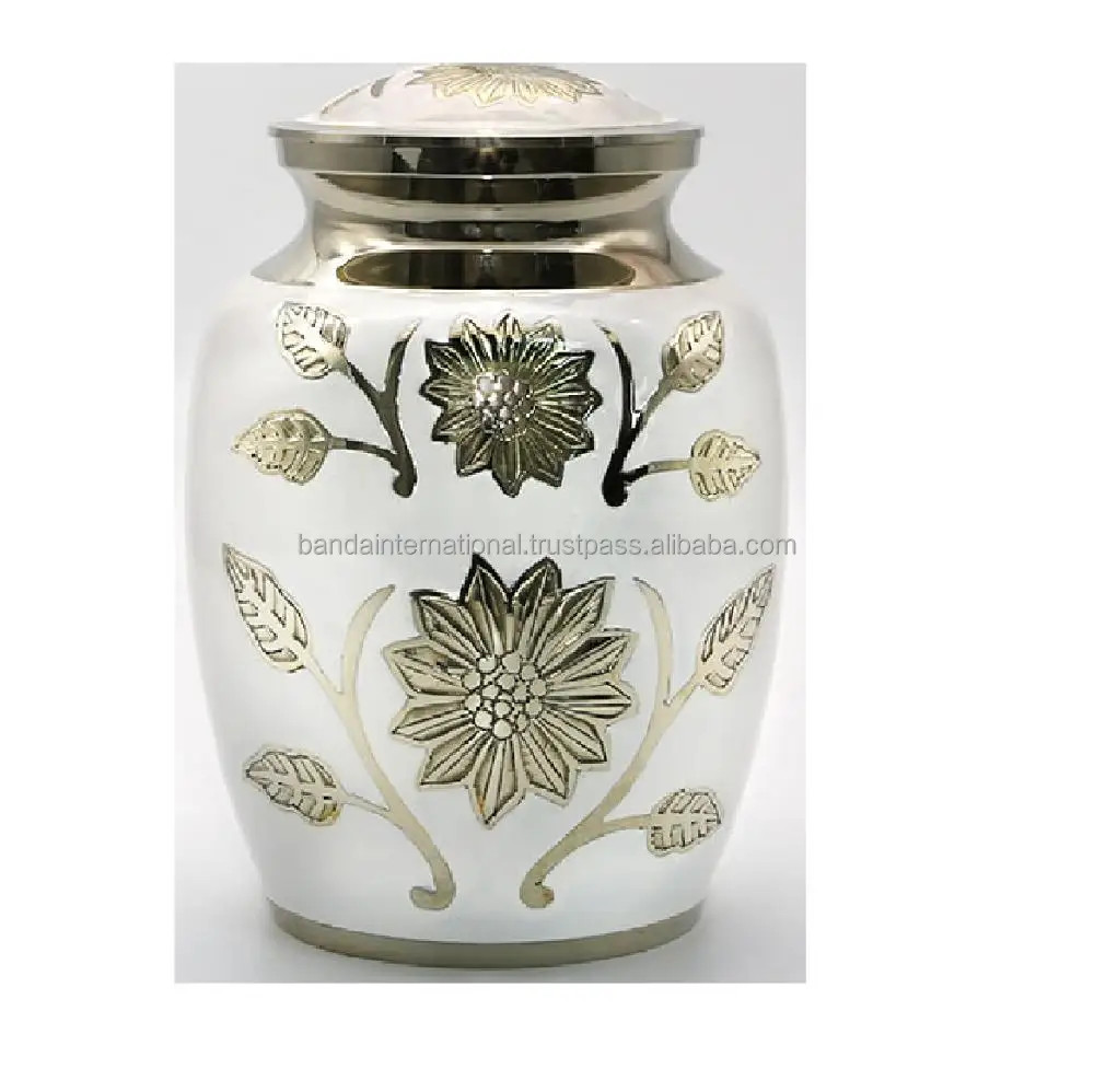 Wholesale Indian Handicrafts Brass Cremation Urns High Quality Funeral ...