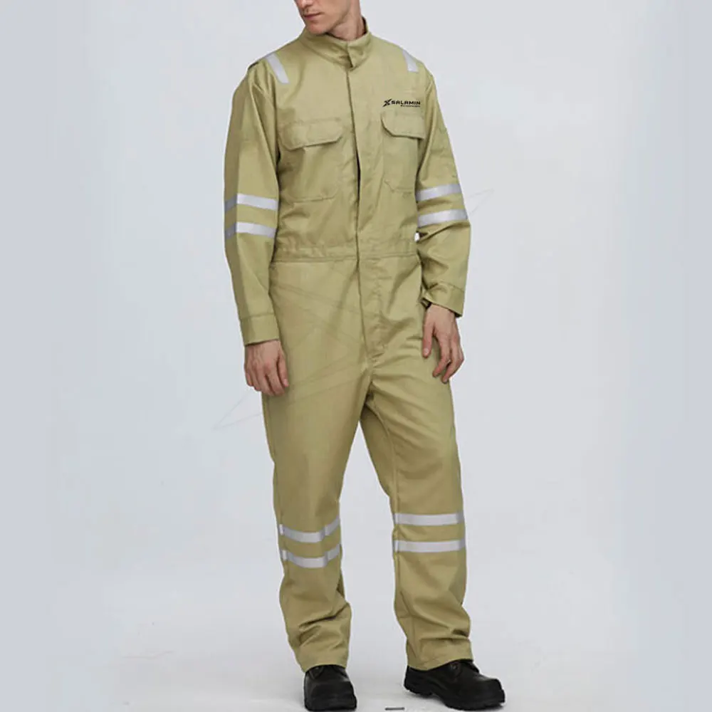 Boiler Suit Set for Men - Waterproof & Reflective Safety Gear