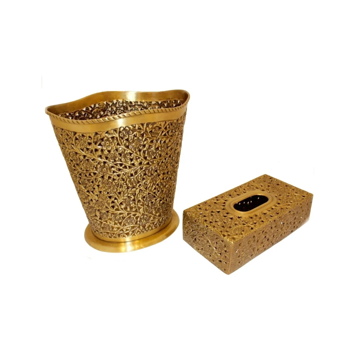 Luxury Designer Gold Plated Tissue Box Brass Customized Tissue Paper ...