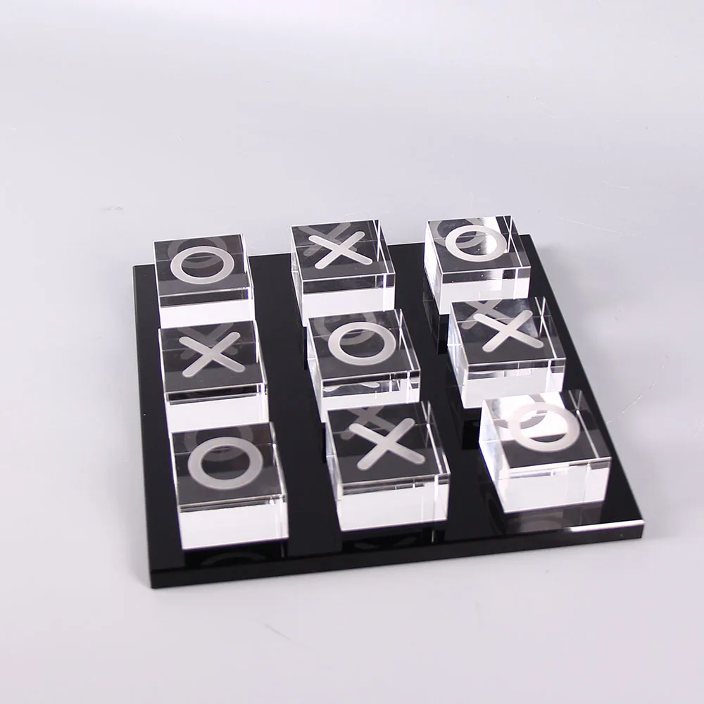 X O Decorative Chess Set Pieces Chessboard With Crystal Chess Game ...