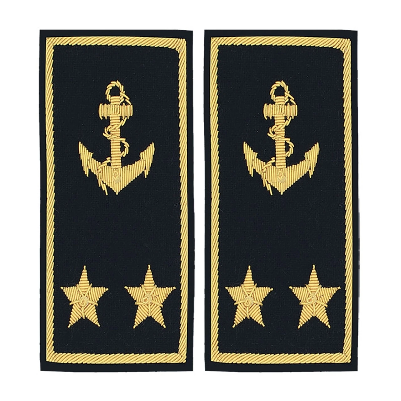 Yacht Club Uniforms Epaulettes Embroidered Shoulder Boards Customized ...