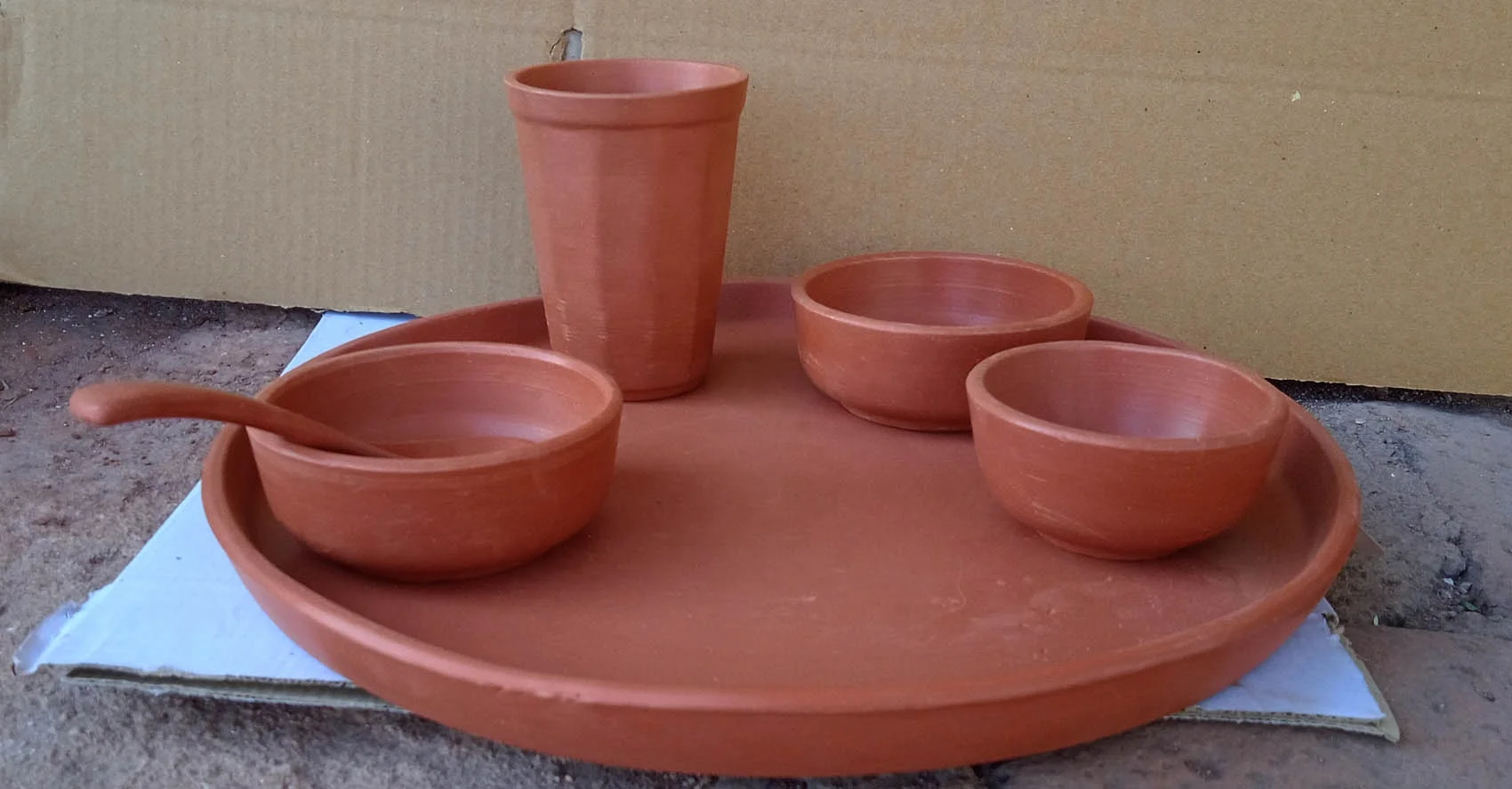 Handmade Terracotta Dinner Plates - Eco-Friendly & Stylish