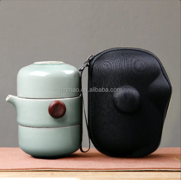 QM Portable Travel Tea Set - 6 Colors, Sustainable & Durable