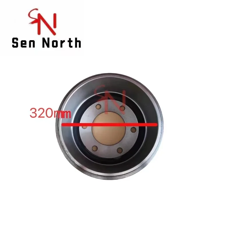 卡车前制动鼓6孔8970812180 8970812192 8-97081218-0 8-97081219-2 NPR NQR 4HF1 ...