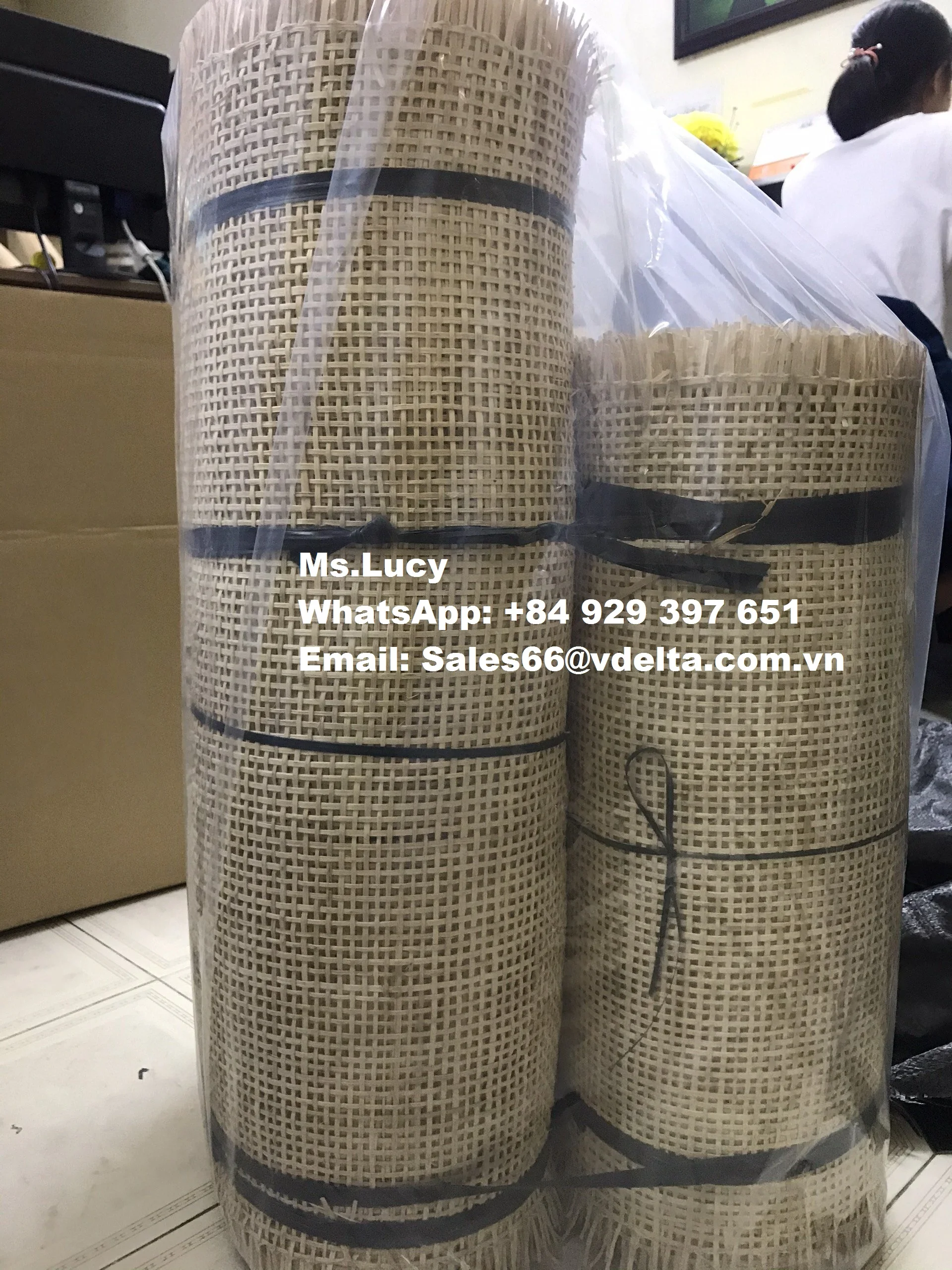 High Quality Rattan Webbing For Making Handicraft And Chair Ms. Lily ...