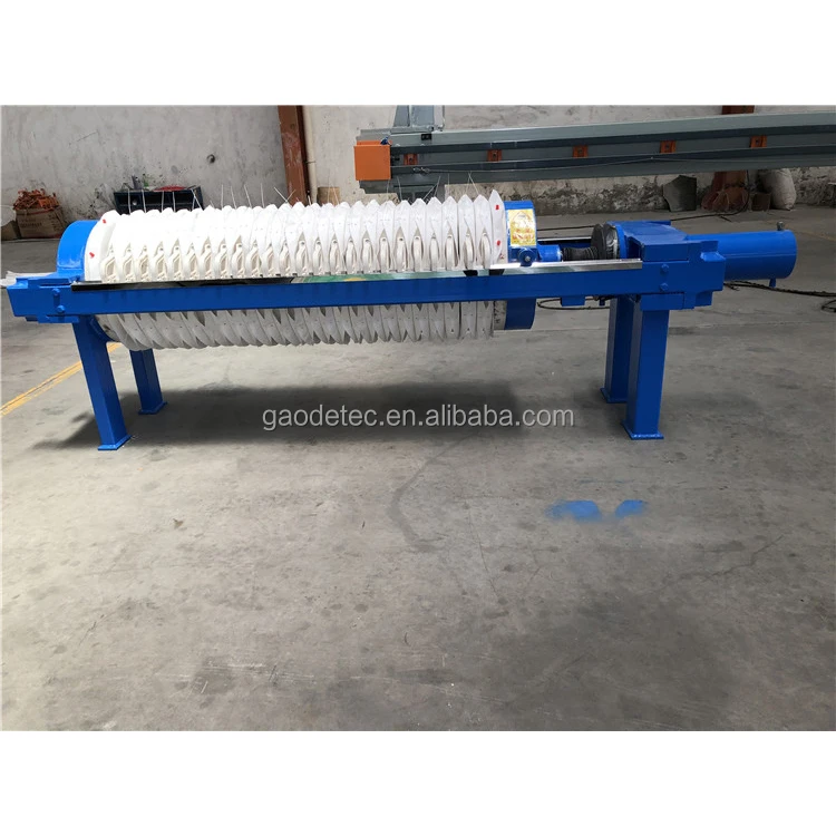 High Pressure Ceramic Clay Round Filter Press Machine for Kaolin Mud ...