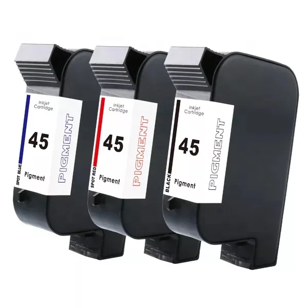 Uniplus 45 Tij Handheld Inkjet Printer Cartridge for HP 45