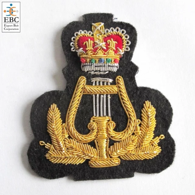 Hand Embroidered Pocket Crest Blazer Badge - Nigerian Customs