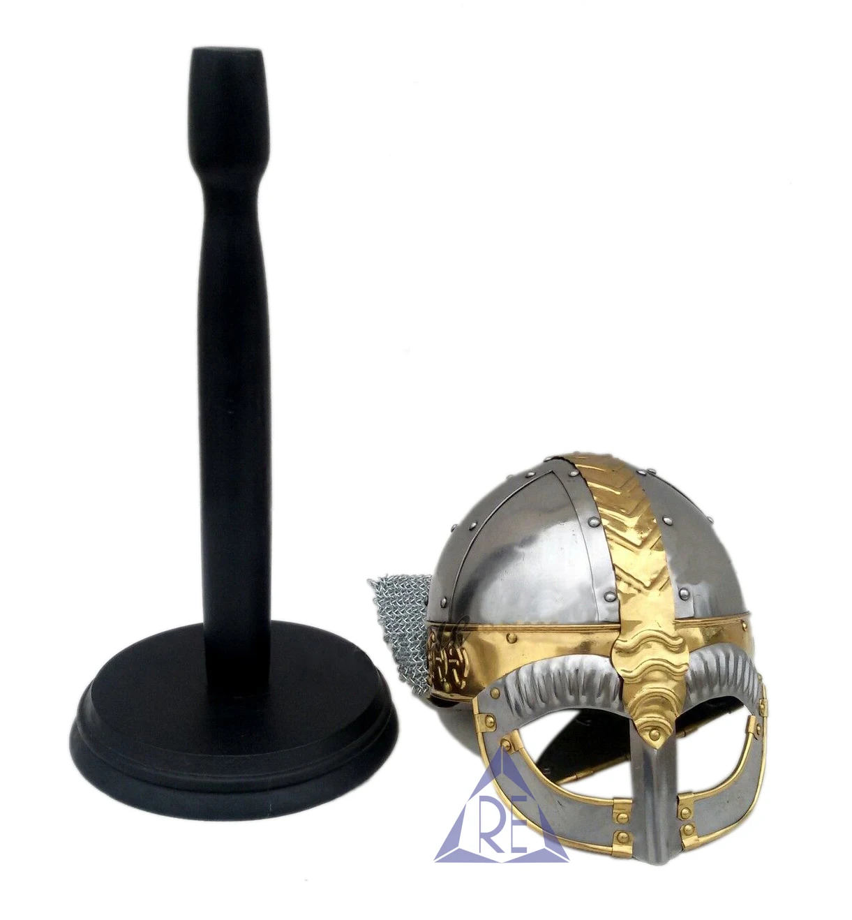 Medieval Stainless Steel Chainmail Helmet for Cosplay