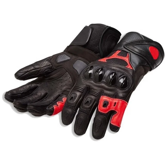 Custom Motorcycle Racing Gloves - Durable & Protective