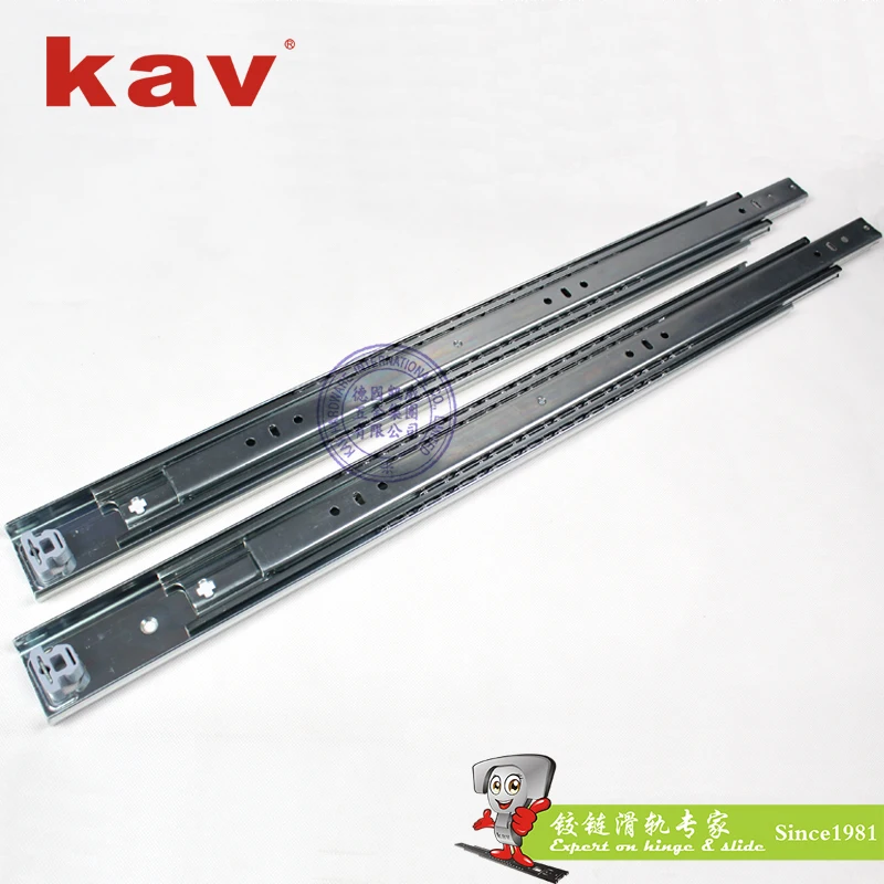 Heavy Duty Drawer Slide 53mm Stainless Steel High Loading Industrial ...