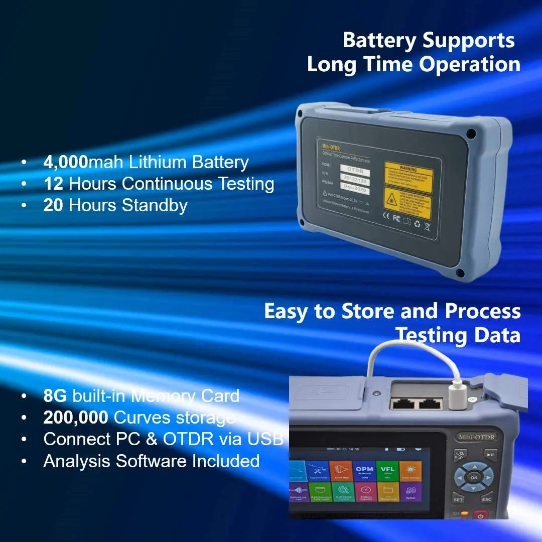 Optical Fiber Testing Fiber Optic Equipment Nk4000 Series Otdr Nk4000d ...