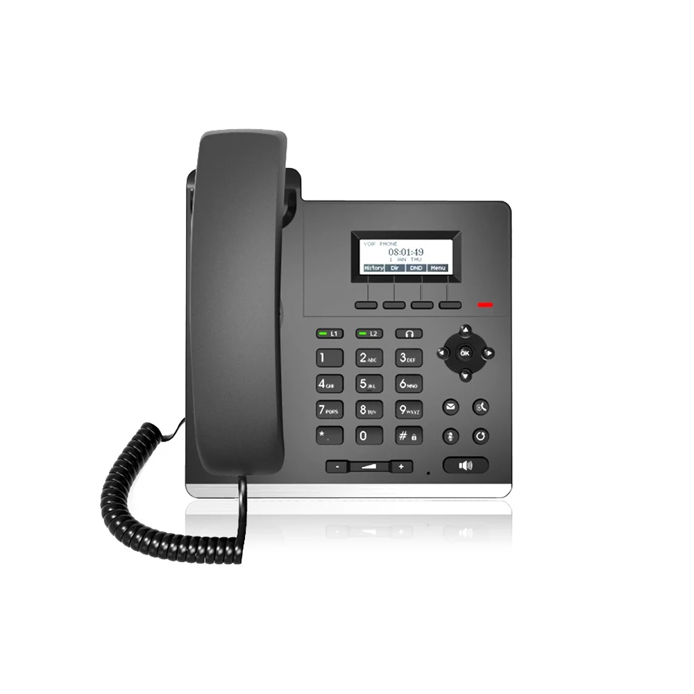 Hot Sales Products Sip Phone 4 Line Ip Phone With Poe Ip Phone - Buy Ip ...