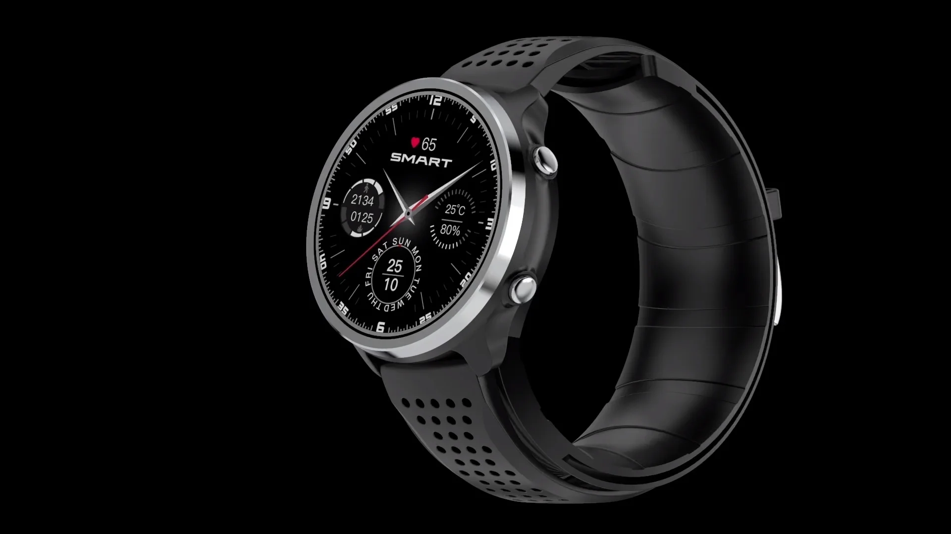 Smart Watch P30 Body Temperature Bracelet True Air Pump Airbag Type ...