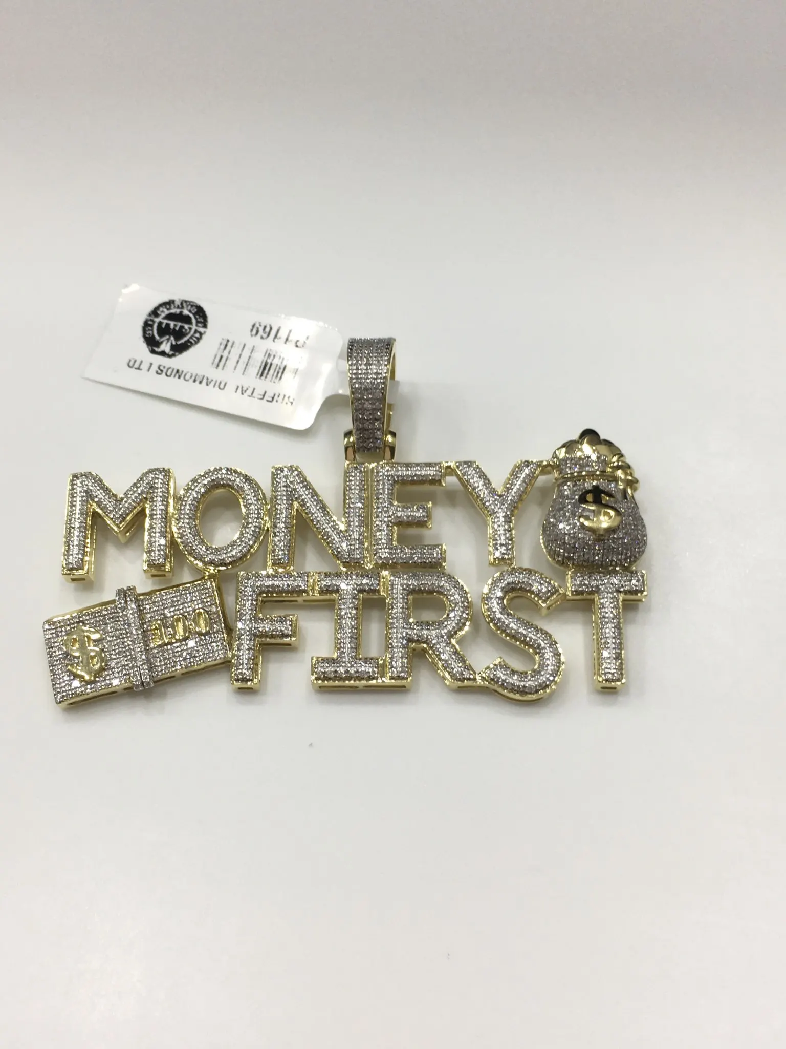 Stunning Hip Hop Jewelry Mens - Custom Diamond Pendant