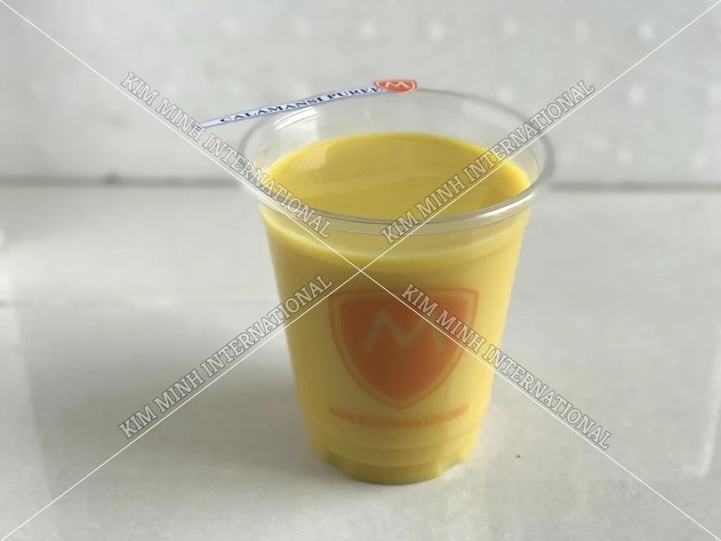 Frozen Calamansi Puree Packing By Drum And Carton For Making Beverage ...