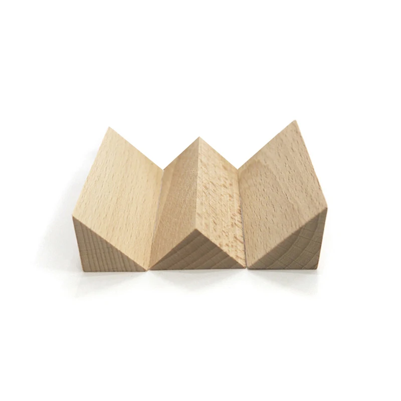 Gd- 25*7平原木三角棱镜块，5件/套 - Buy Wood Composite Blocks,Block Toys,Wooden ...