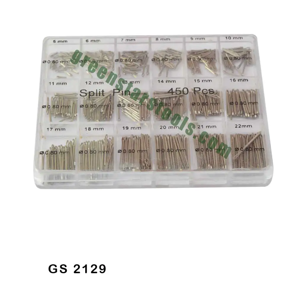 Assorted Split Pins and Precision Tools for Watch Case and Hands Repair ...