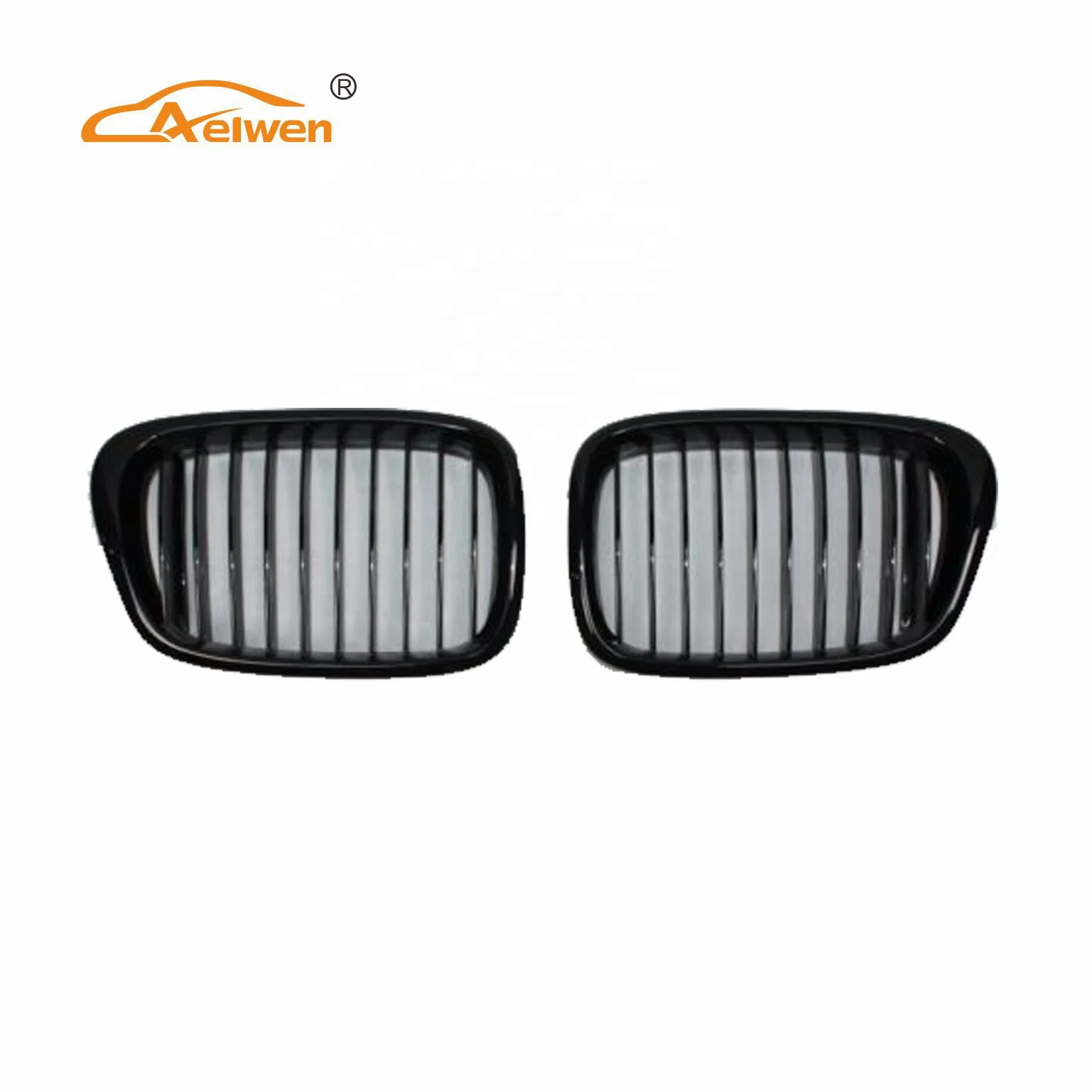 闪耀黑色汽车字体格栅用于宝马e39 96-00 51138159315 51138159316 - Buy Car Grille,Car ...