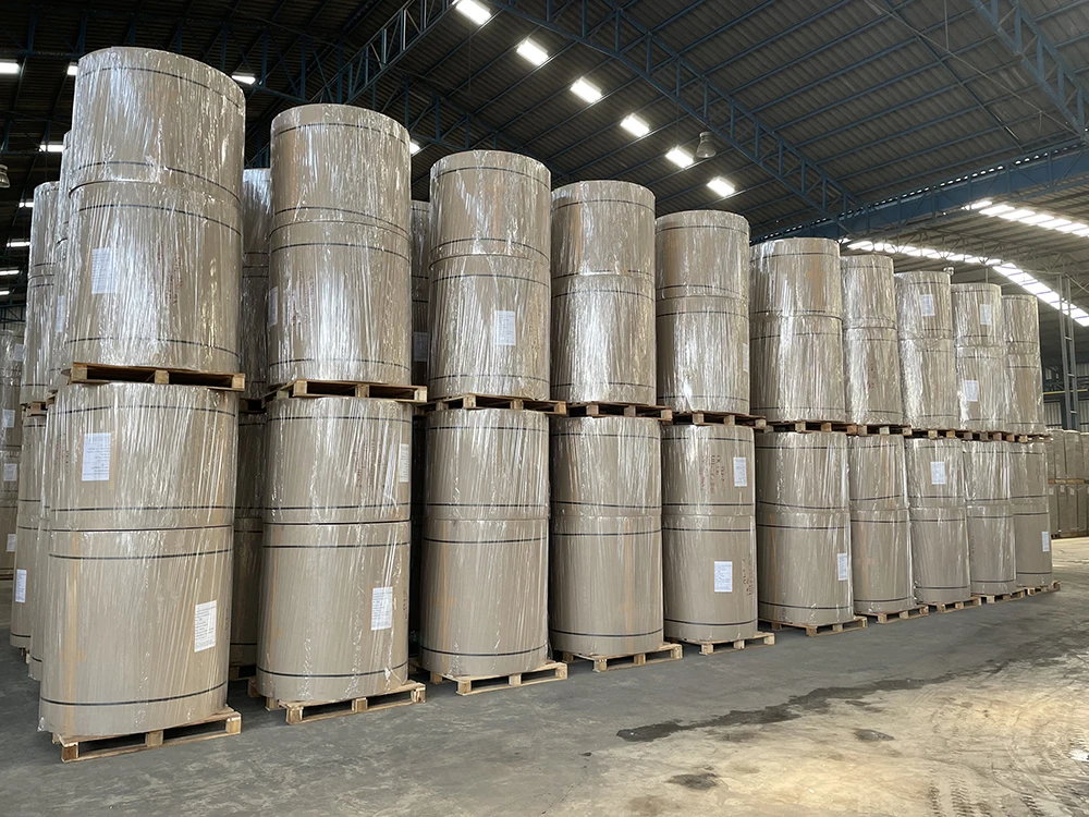 Raw Material Jumbo Roll Core Board Cb Paper To Produce Paper Core Film ...