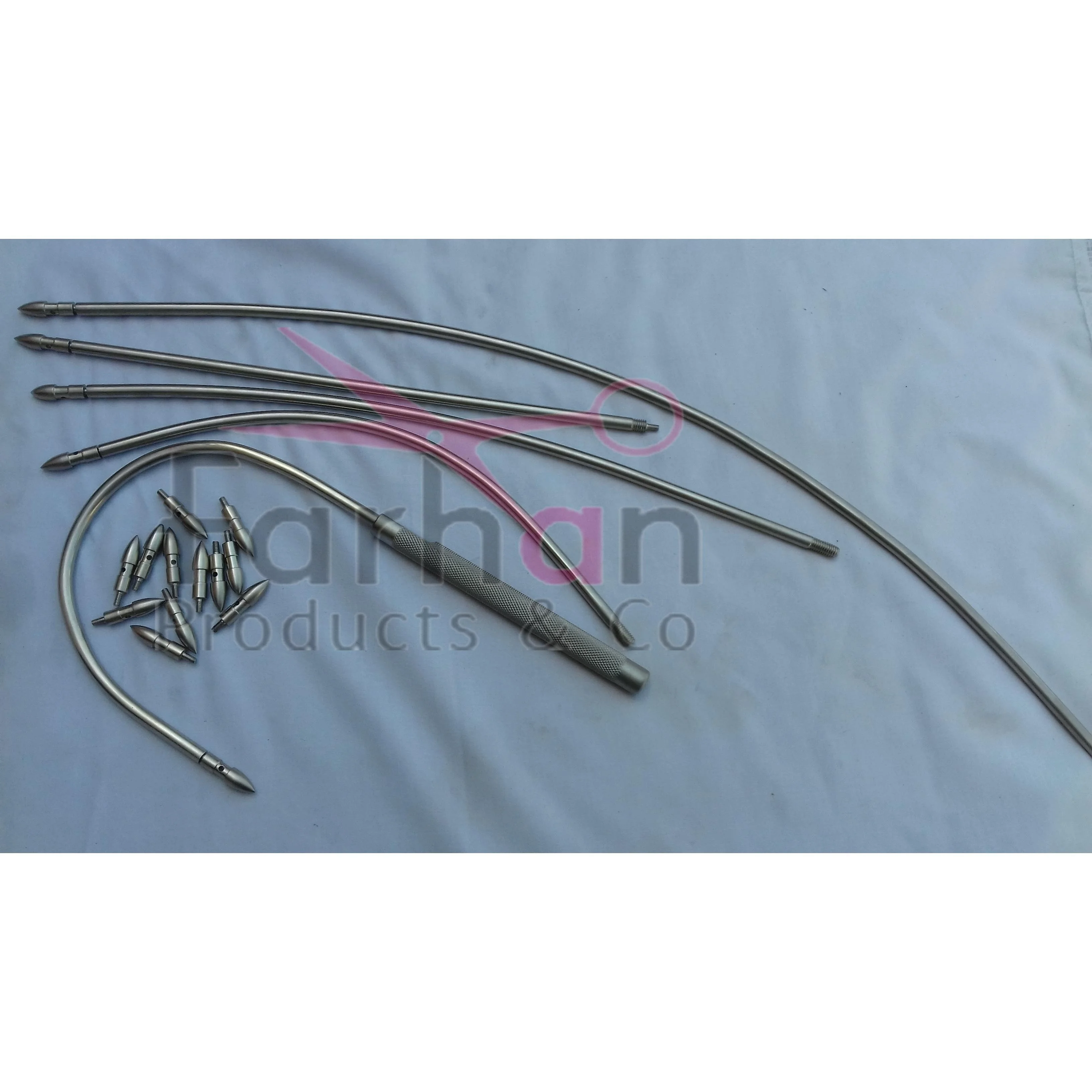 Vascular Set Fistula Tunneler Set of 11 PCs Orthopedic Surgical ...