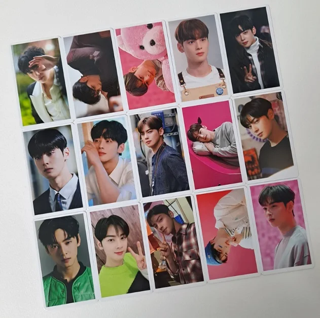 KPOP ASTRO Cha Eun Woo Photo Card - 60 Sheets Made in Korea