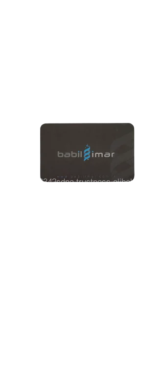 led digital nfc metal thank you card for small business card printing holder service cutter ...