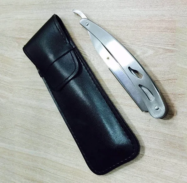 Premium Quality Customize Logo Beard Straight Razor Folding Stainless ...