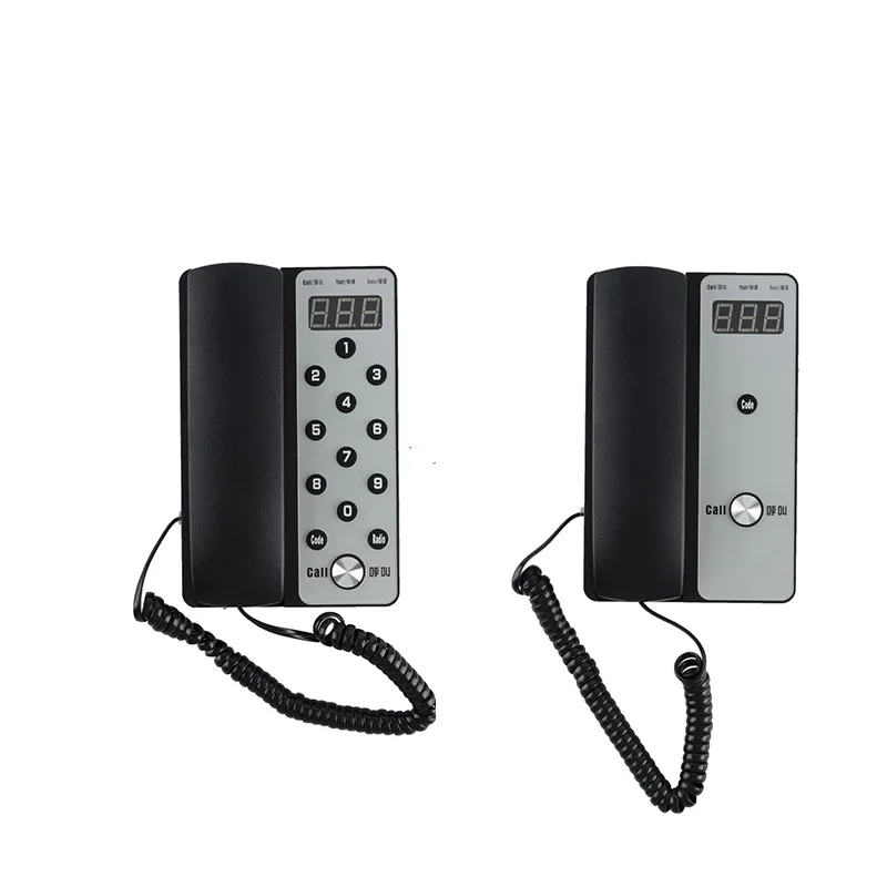 Dual-way Wall Mounted Intercom Telephone System Desk Business Phone ...