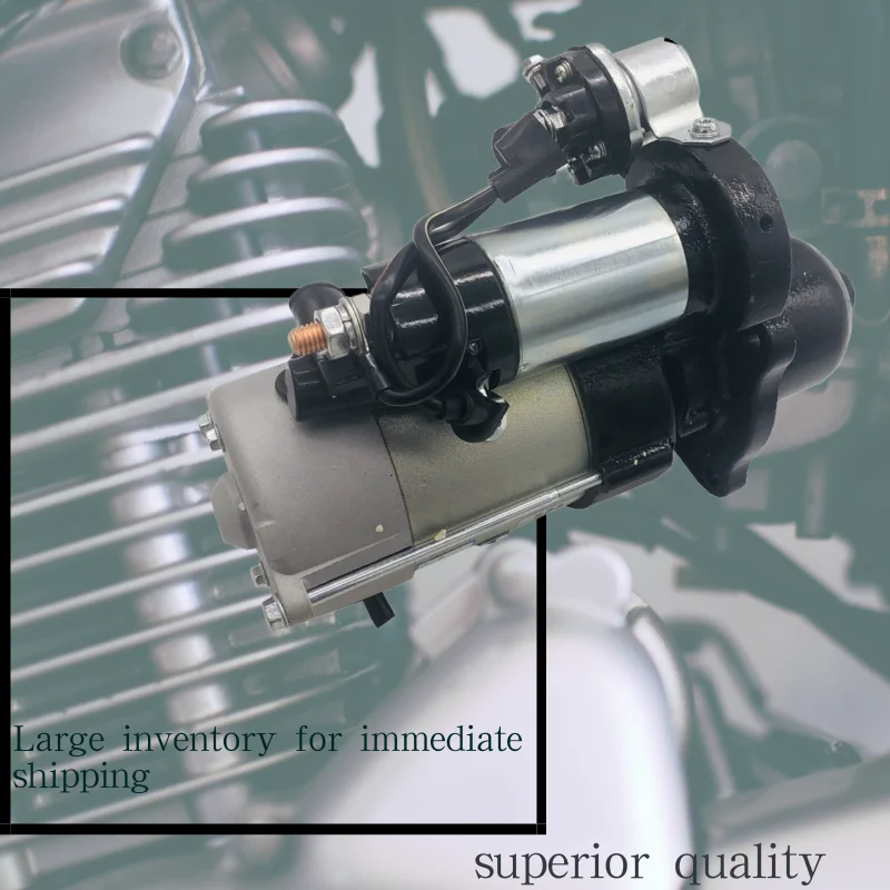 Genuine DCEC 4BT 6BT ISBE ISDE Engine Parts 24V 6.0KW Starter Motor ...