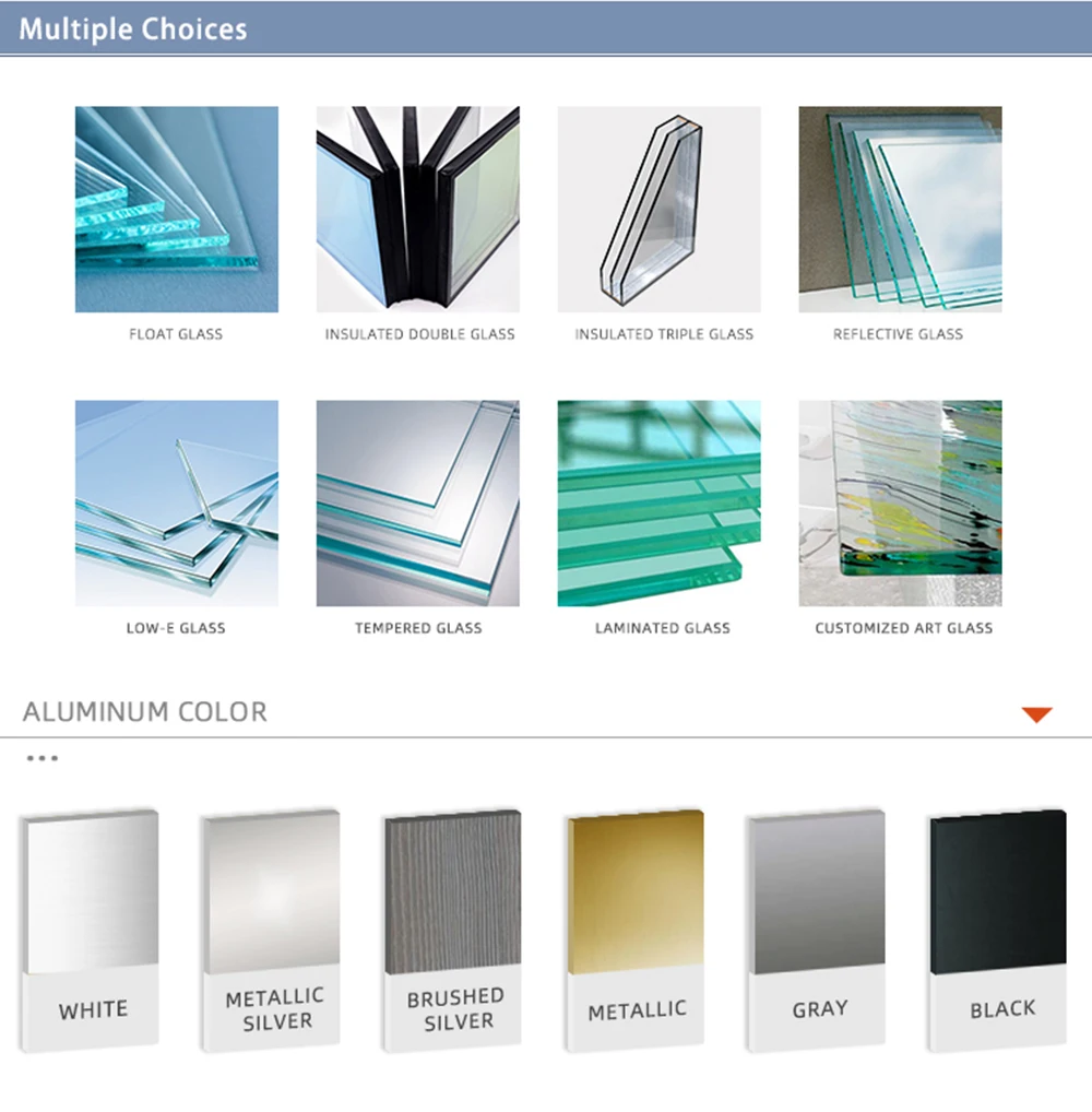 Double Glazed Sliding Windows with Mosquito Net - Philippines