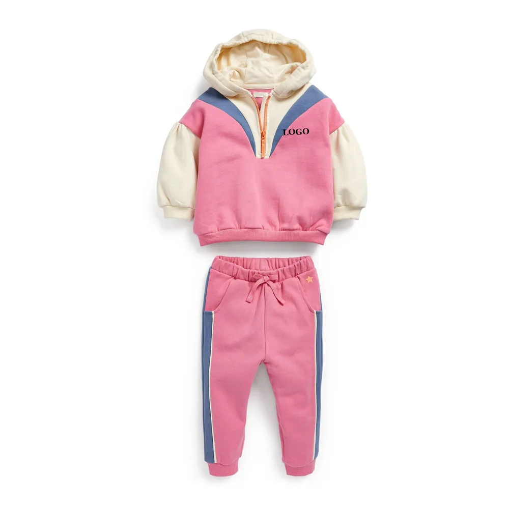 New Affordable Price Two Piece Kids Girls Tracksuits Set / Best Summer ...