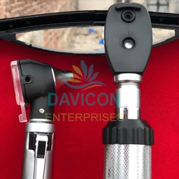 Ent Veterinary Otoscope Ophthalmoscope Nasal Larynx Diagnostic Set ...