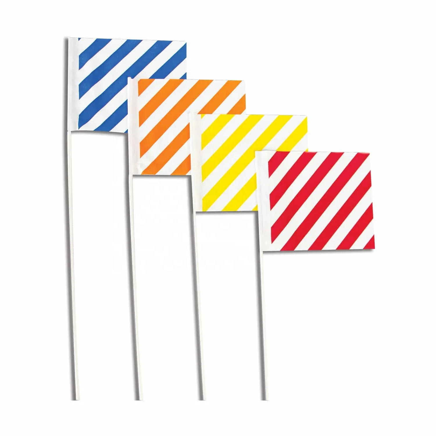 Banderines De Marcado Con Estaca De Alambre X 100 Un