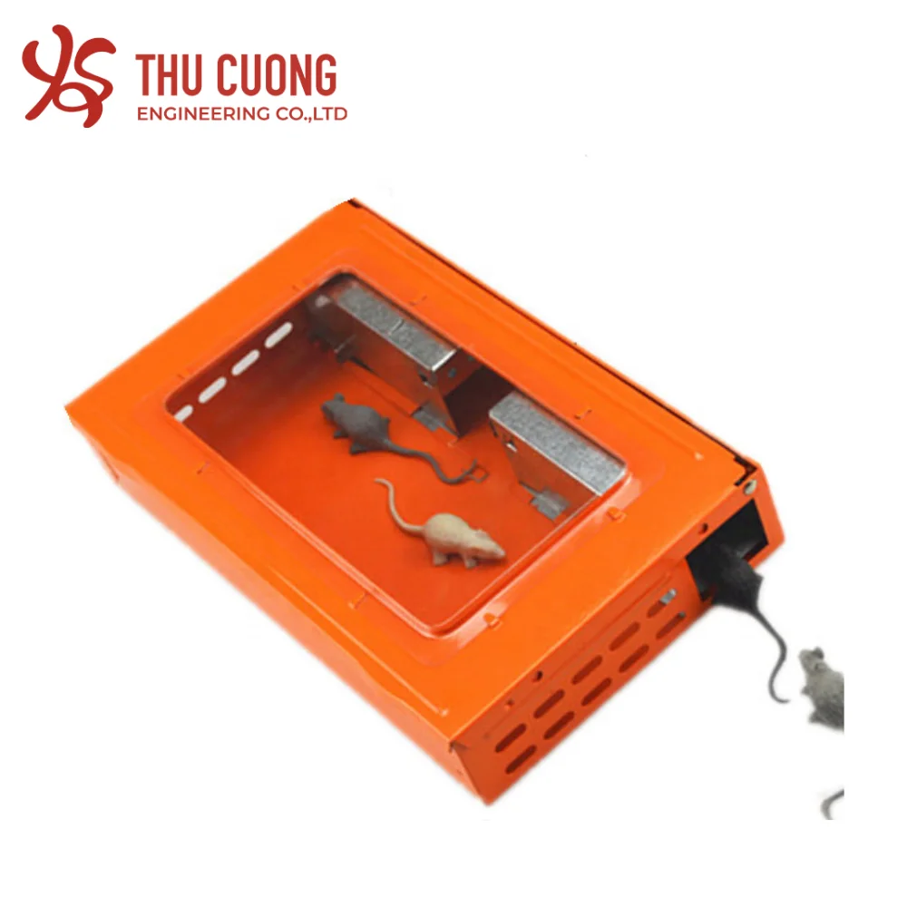 Galvanized Steel Metal Humane Mouse Trap Nokill Pest Control Animal ...