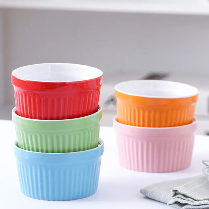 High Quality Ceramic Ramekin Bowls with Lid - Sustainable