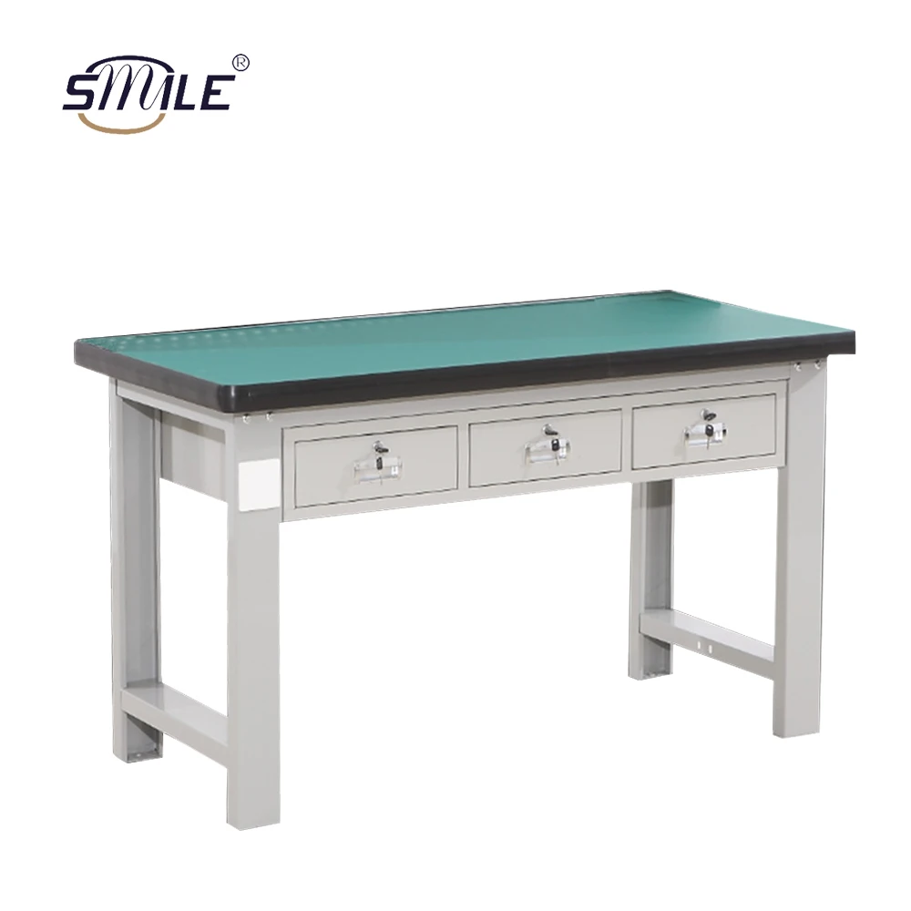 Chnsmile Steel Heavy Duty Esd Workbench Work Table Workshop Workstation ...