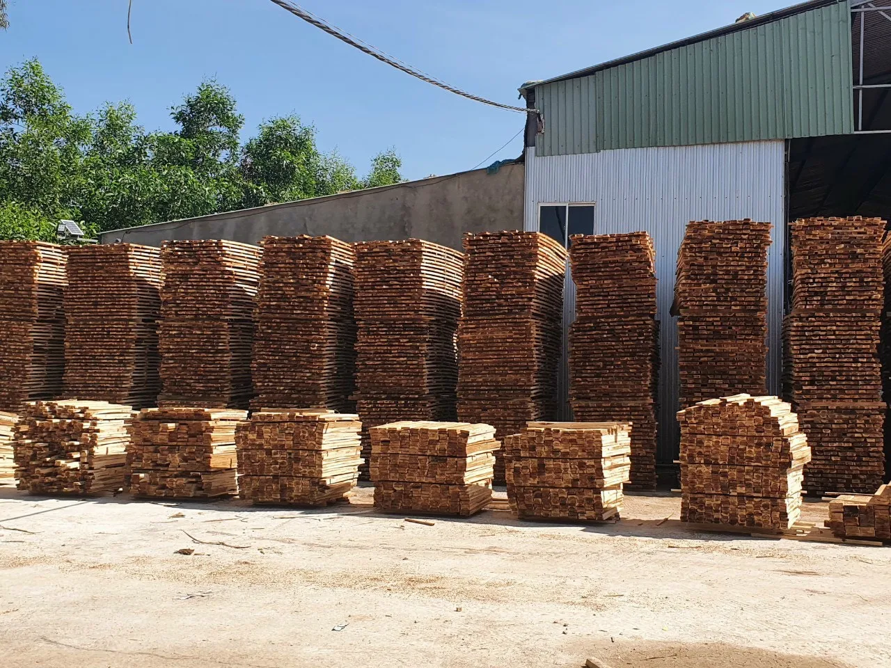 Kiln Dry Acacia Wood Timber Grade Wood Pallet Cheapest Price From Sawn ...