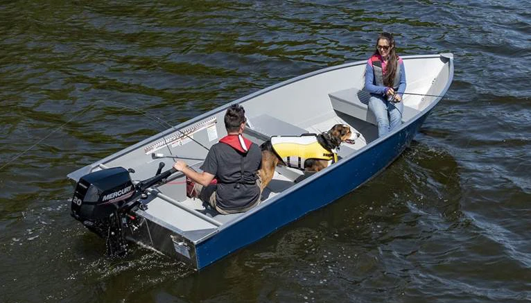 Ecocampor Aluminum Utility Jon Boats - Perfect for Fishing