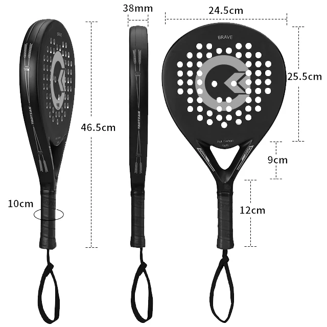 Carbon Padel Rackets Padel Tennis Racket with Custom Design| Alibaba.com