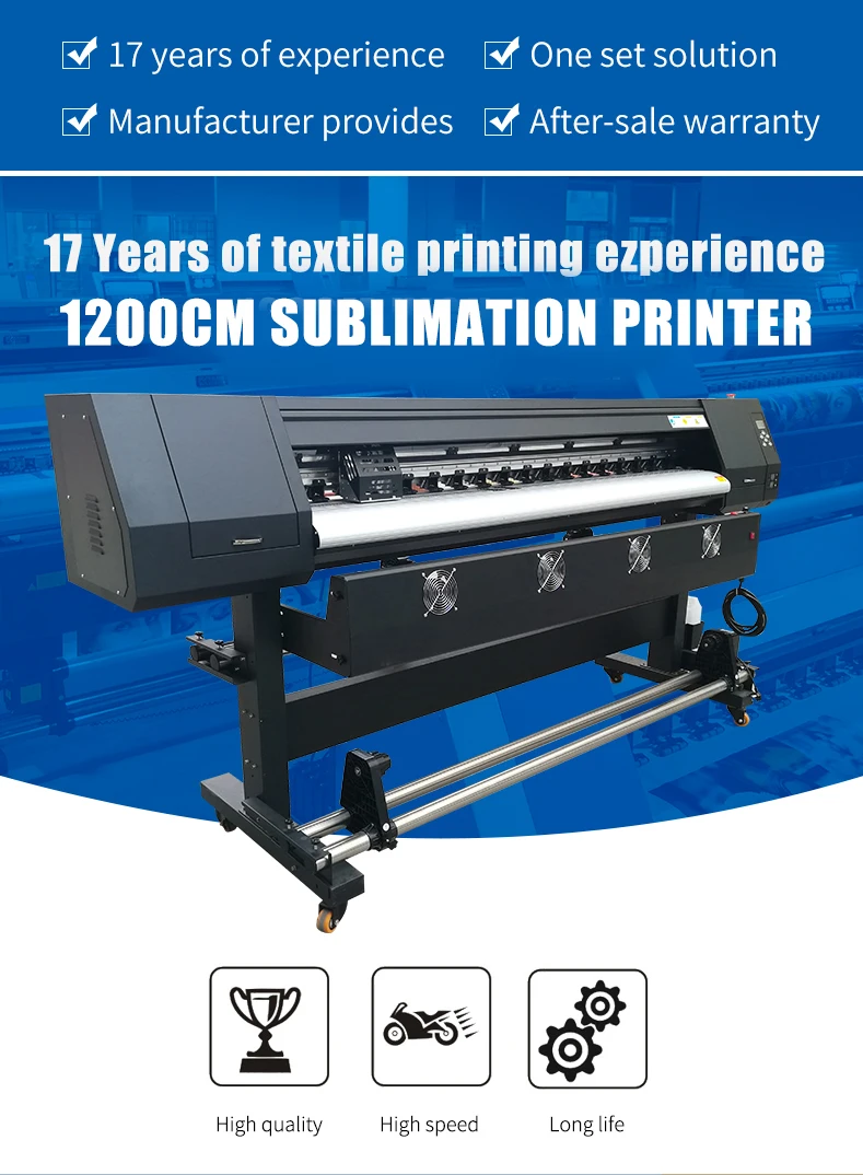 1.8m Sublimation Paper Printer - High Productivity & Quality